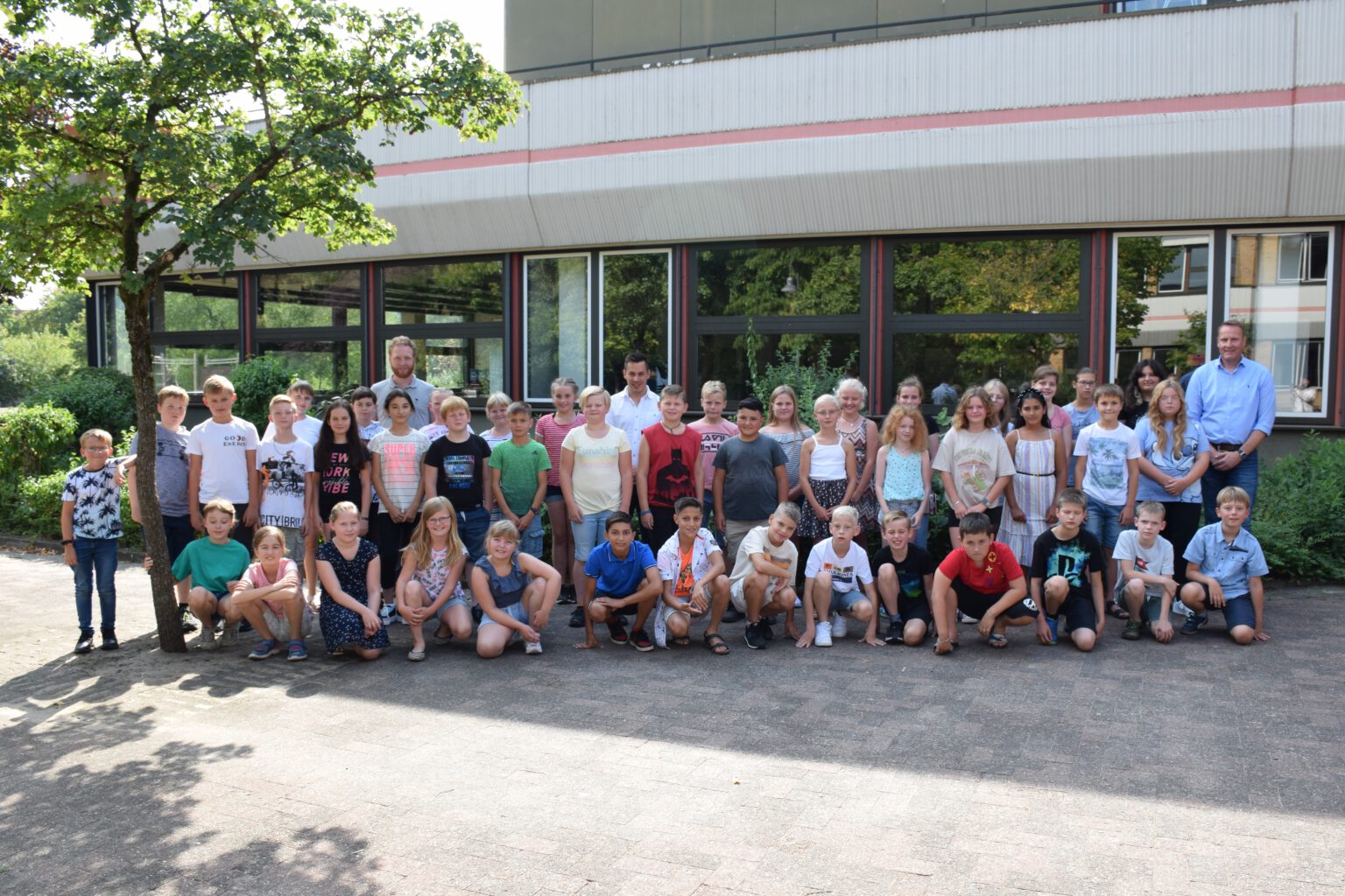 Die Oberschule Wagenfeld begrüßt 48 neue Schülerinnen und Schüler in den fünften Klassen ...